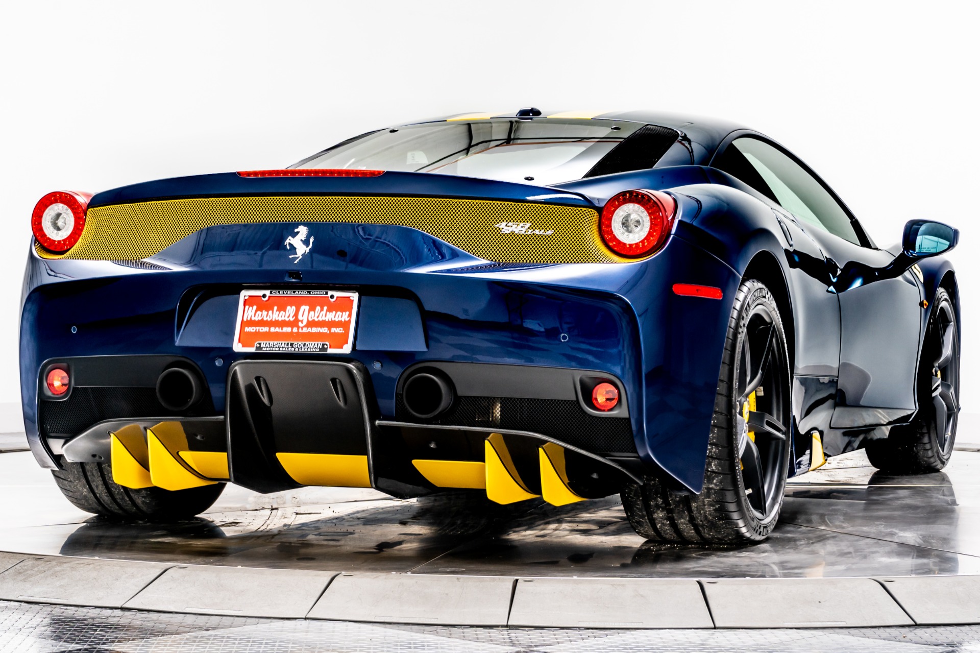 458 Speciale Blue