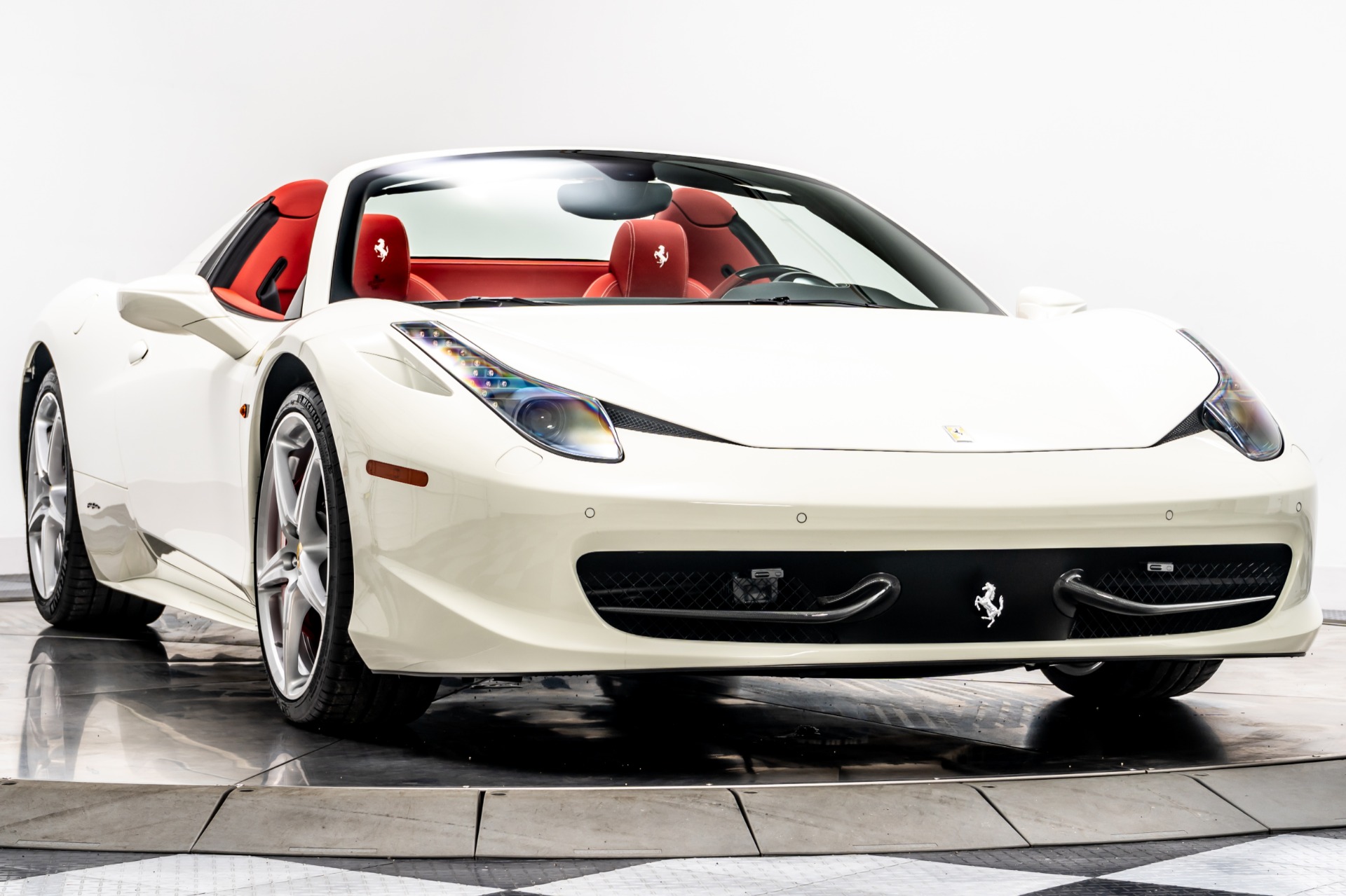 Ferrari 458 Italia Spyder White