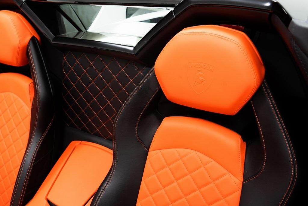 Lamborghini Aventador Orange Interior 6260
