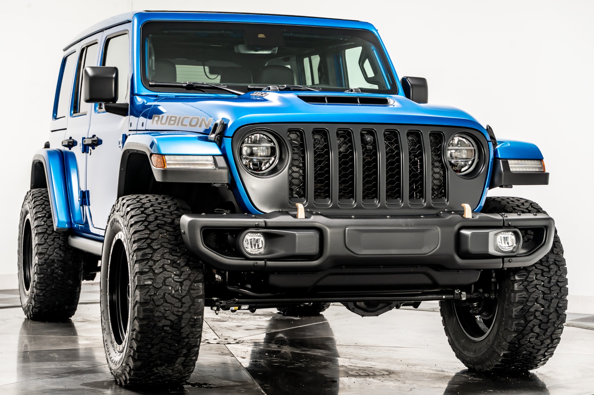Jeep Wrangler Blue Colors