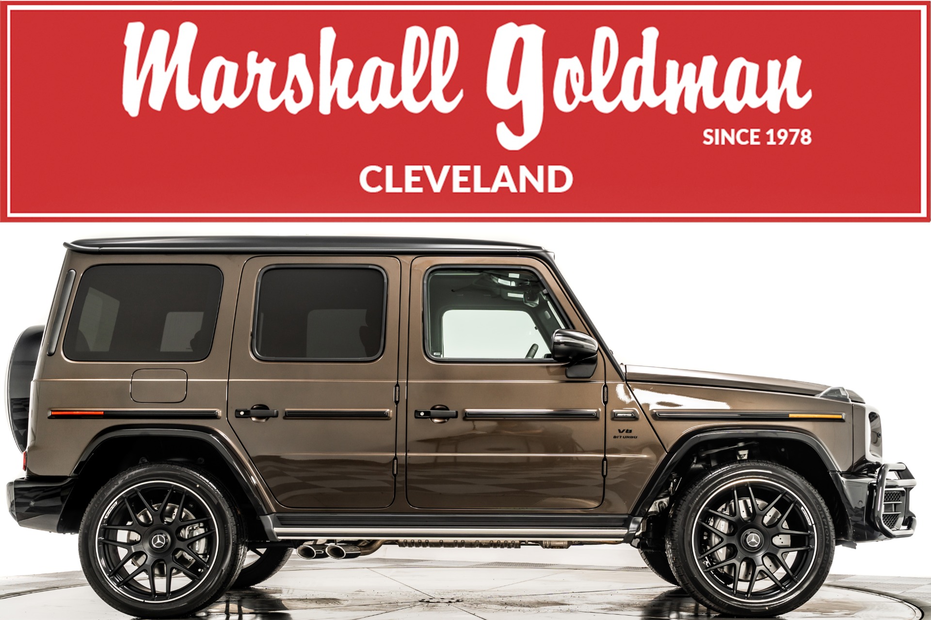 Dakota Brown Metallic 2021 Mercedes-Benz G63 AMG For Sale - Stock ...