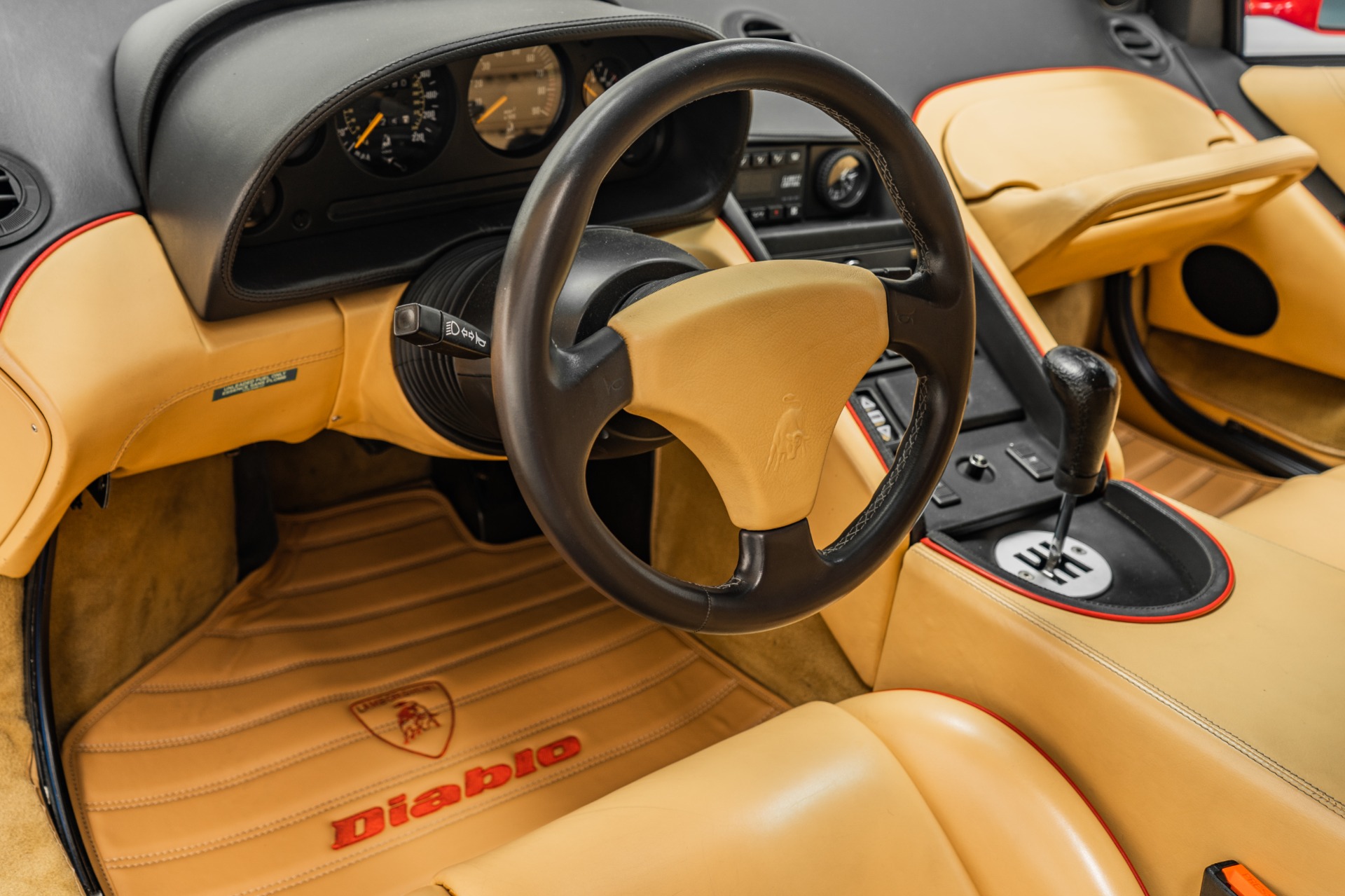 1990 Lamborghini Diablo Interior