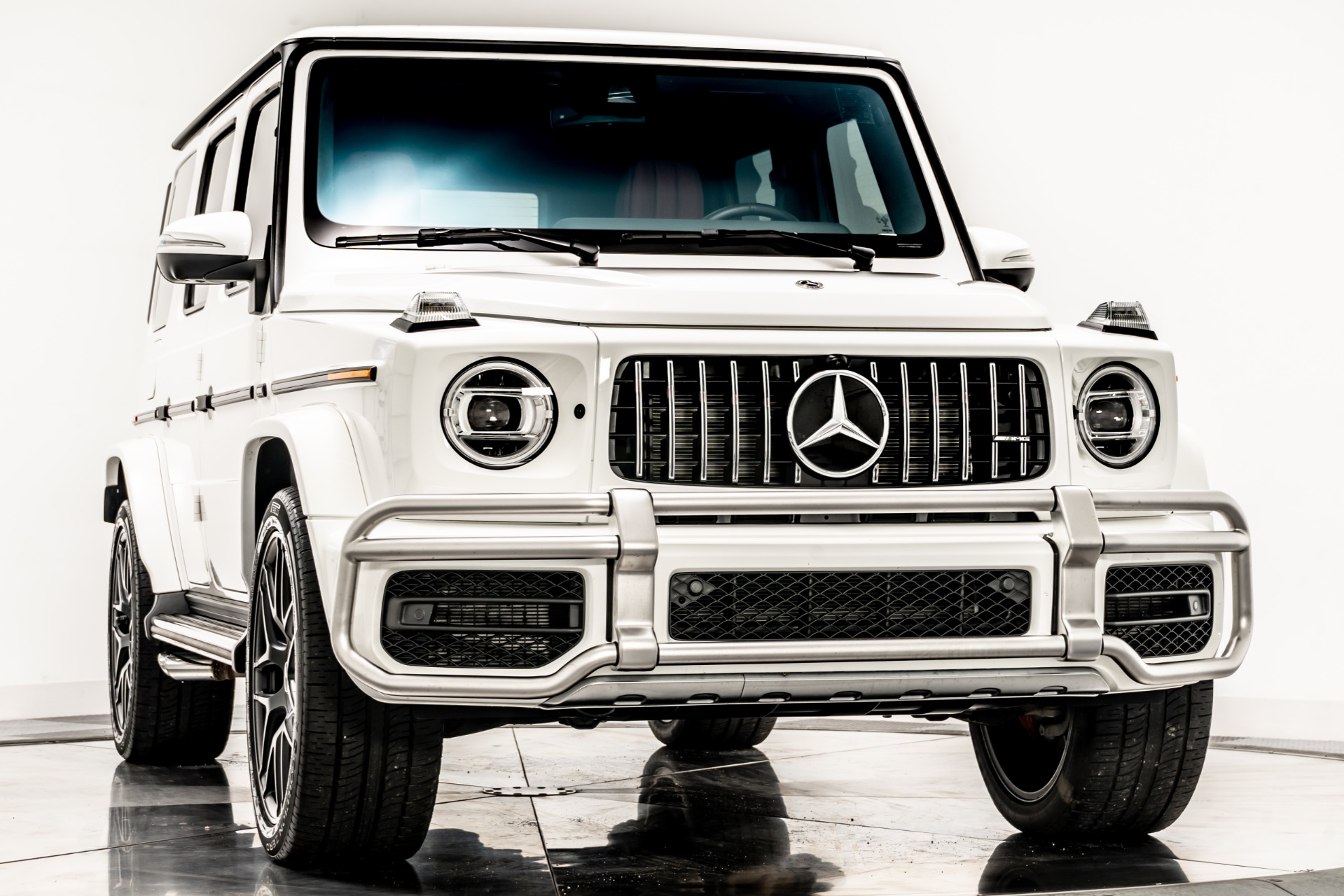Mercedes G63 Amg White Mercedes Benz G63 AMG Wrapped In Satin Pearl