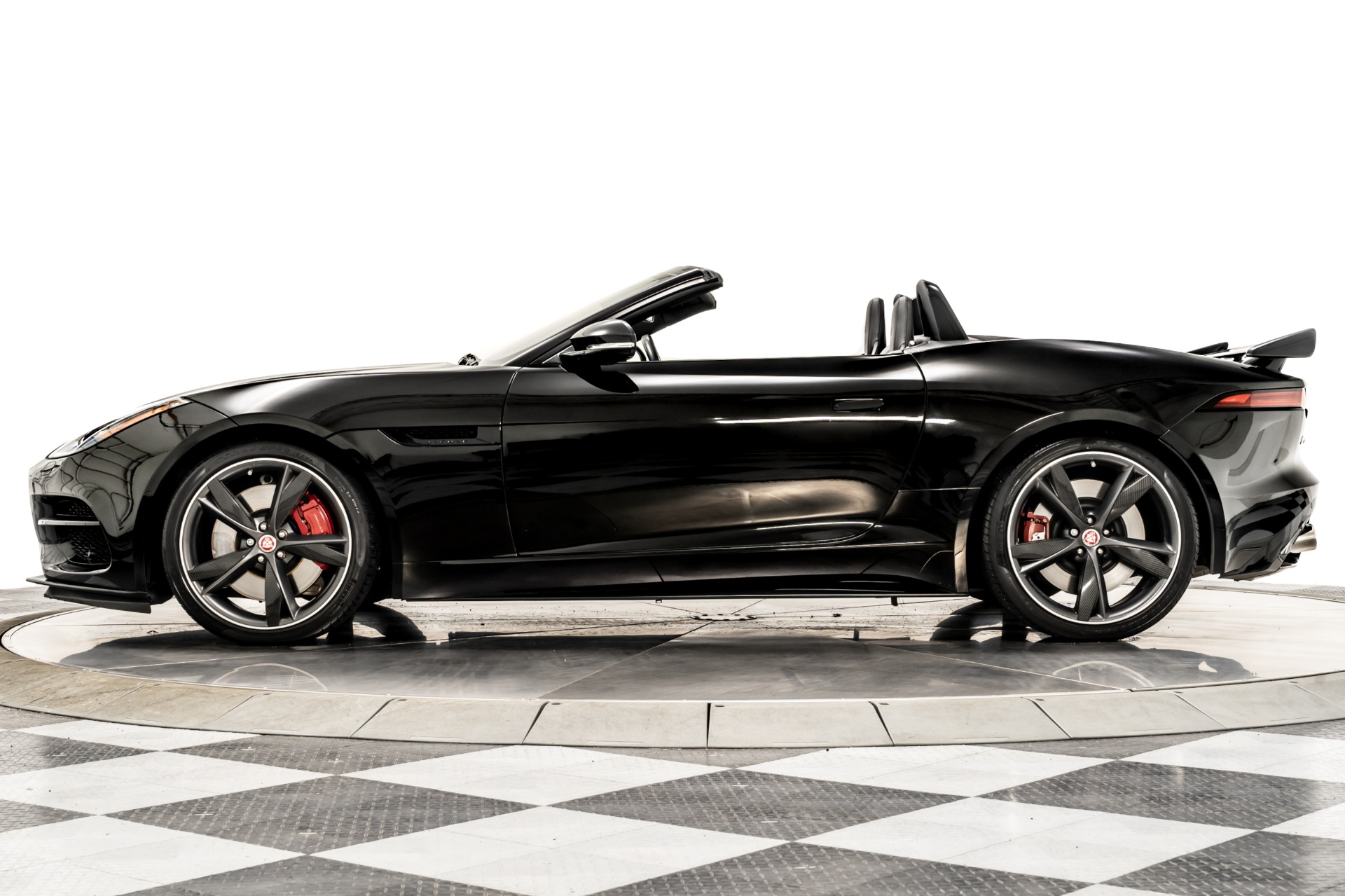 Jaguar F Type Black Convertible