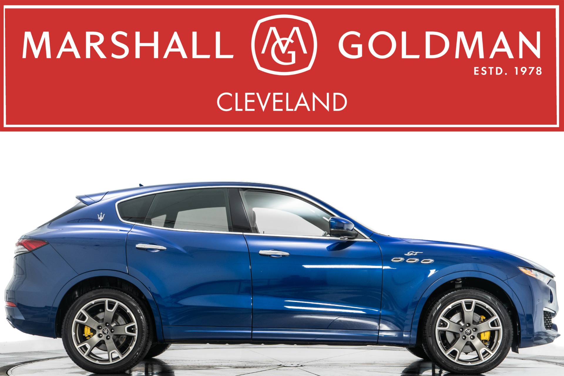 Blu Emozione Metallic 2022 Maserati Levante GT -345 Horsepower, Heated ...
