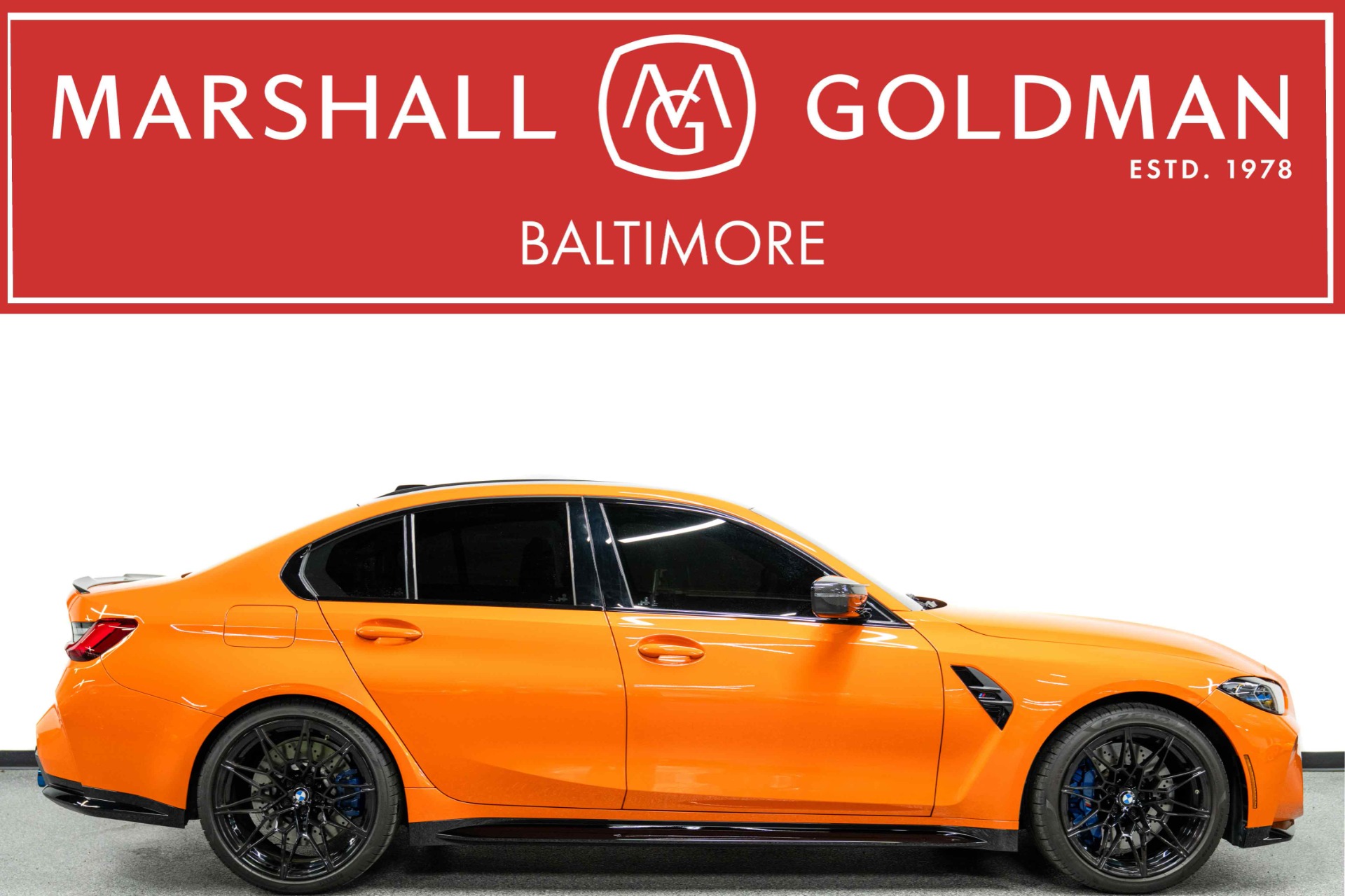 Fire Orange III 2024 BMW M3 Competition xDrive -M Carbon Fiber Exterior ...