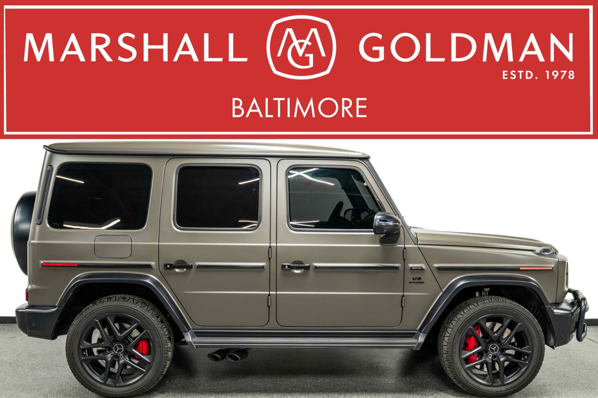 MANUFAKTUR Signature Dark Olive Green Magno 2025 Mercedes-Benz G63 AMG ...