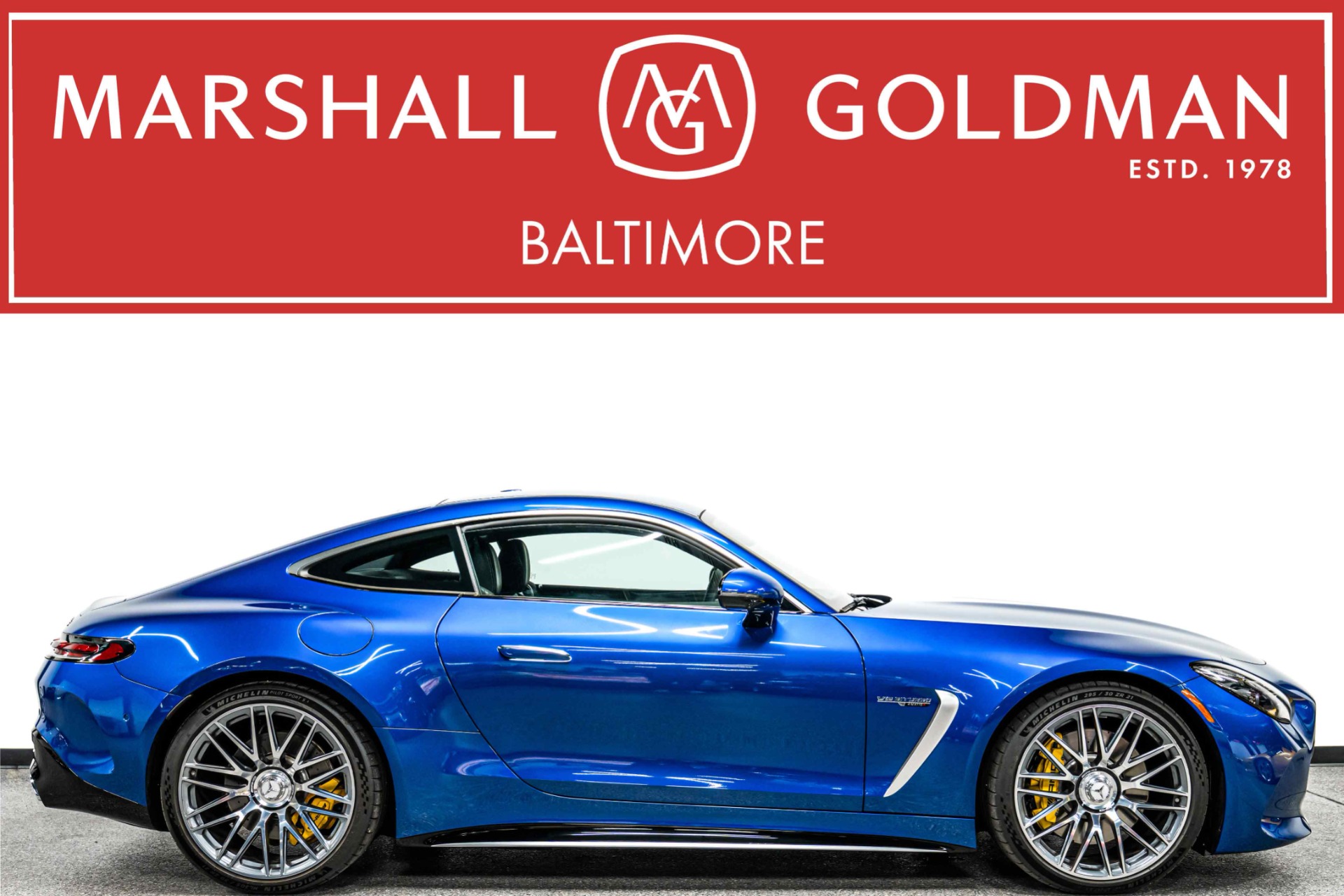 Starling Blue Metallic 2024 Mercedes-Benz AMG GT 55 -Driver Assistance ...