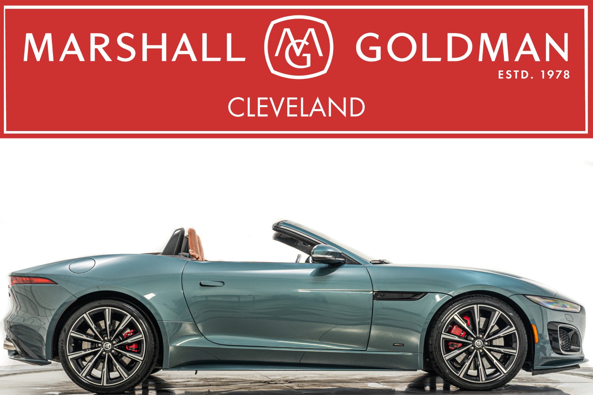 Giola Green Metallic 2024 Jaguar F-TYPE P575 R75 Convertible ...