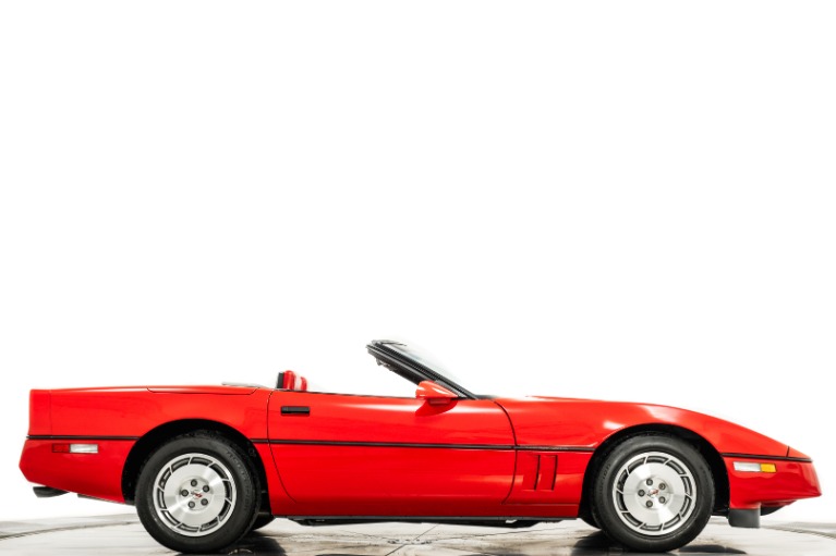 corvette 1986 red