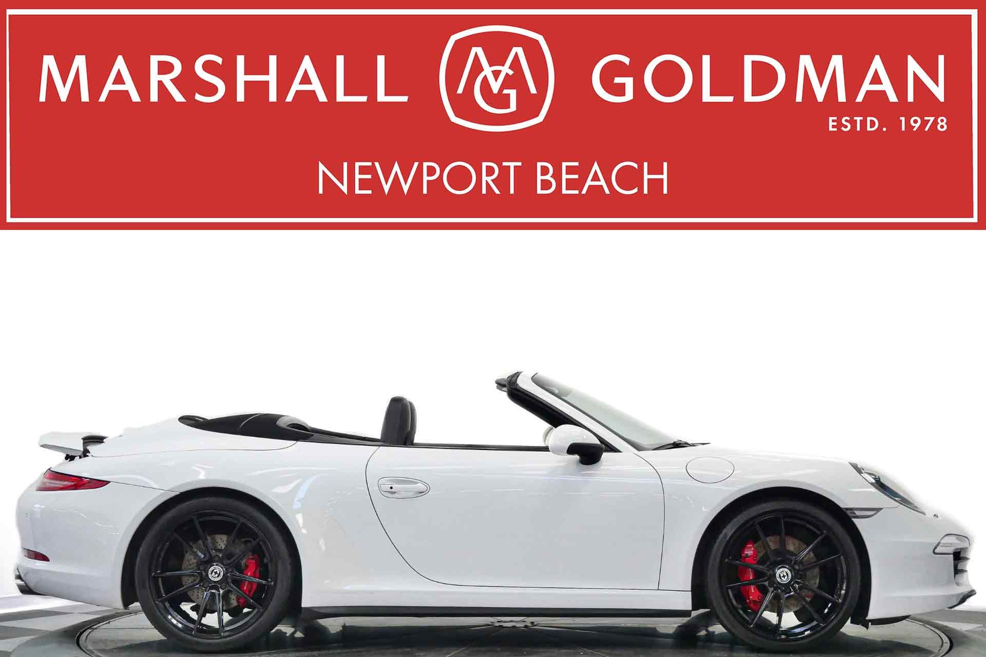White 2013 Porsche 911 Carrera 4S Cabriolet -Premium Package Plus, HRE ...