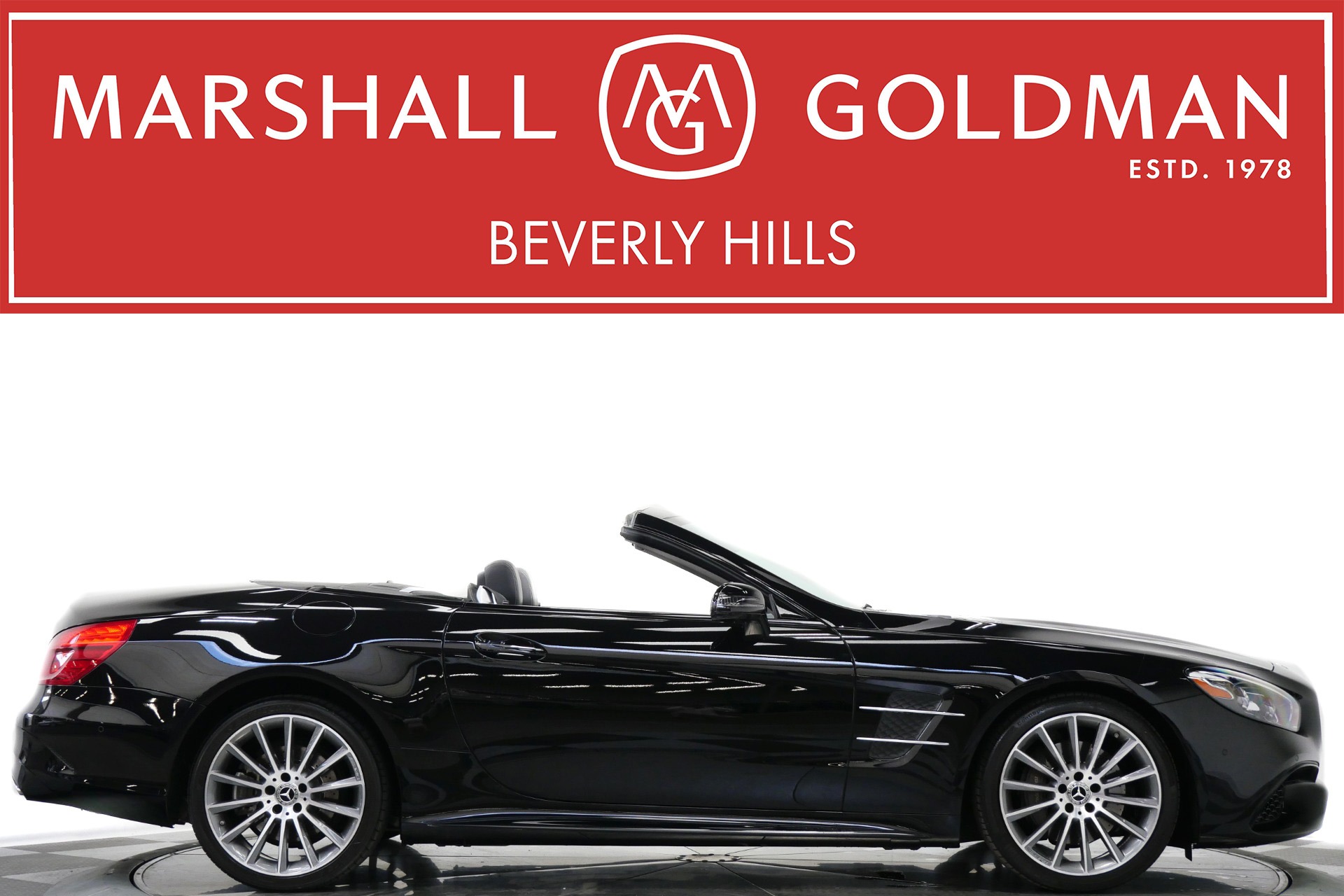Black 2018 Mercedes-Benz SL 550 -AMG Styling Package, Driver Assistance ...
