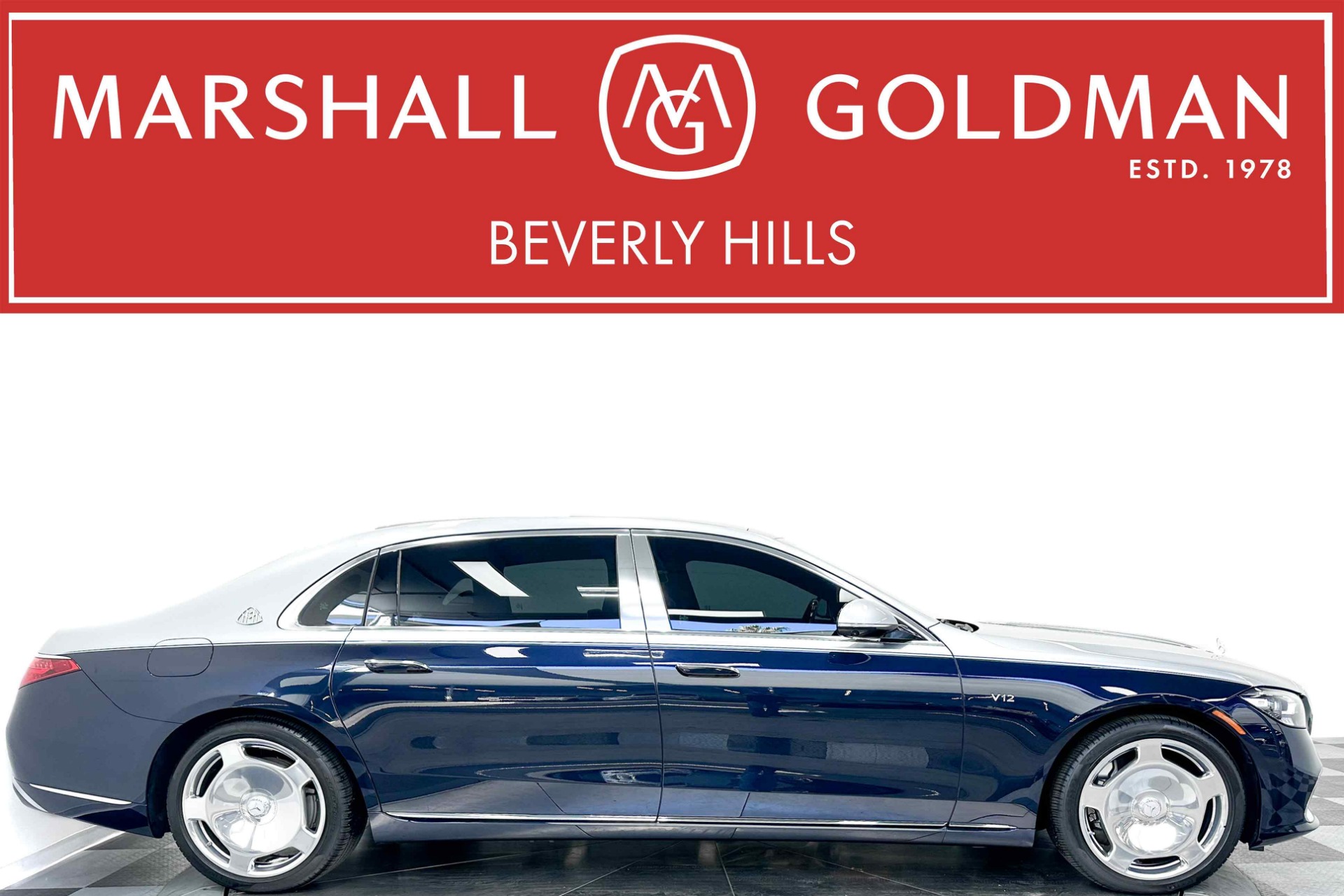 Cirrus Silver/Nautical Blue Metallic 2024 Mercedes-Benz Mercedes ...
