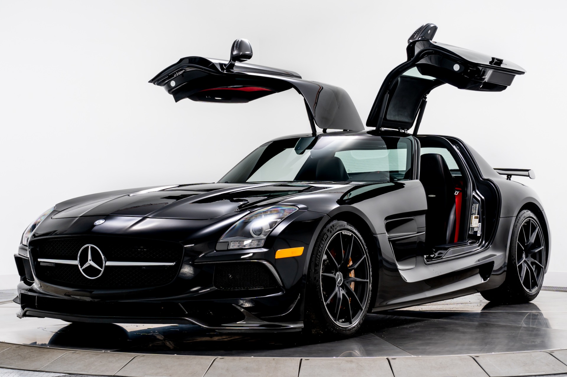 Mercedes Sls Amg Black Series Red