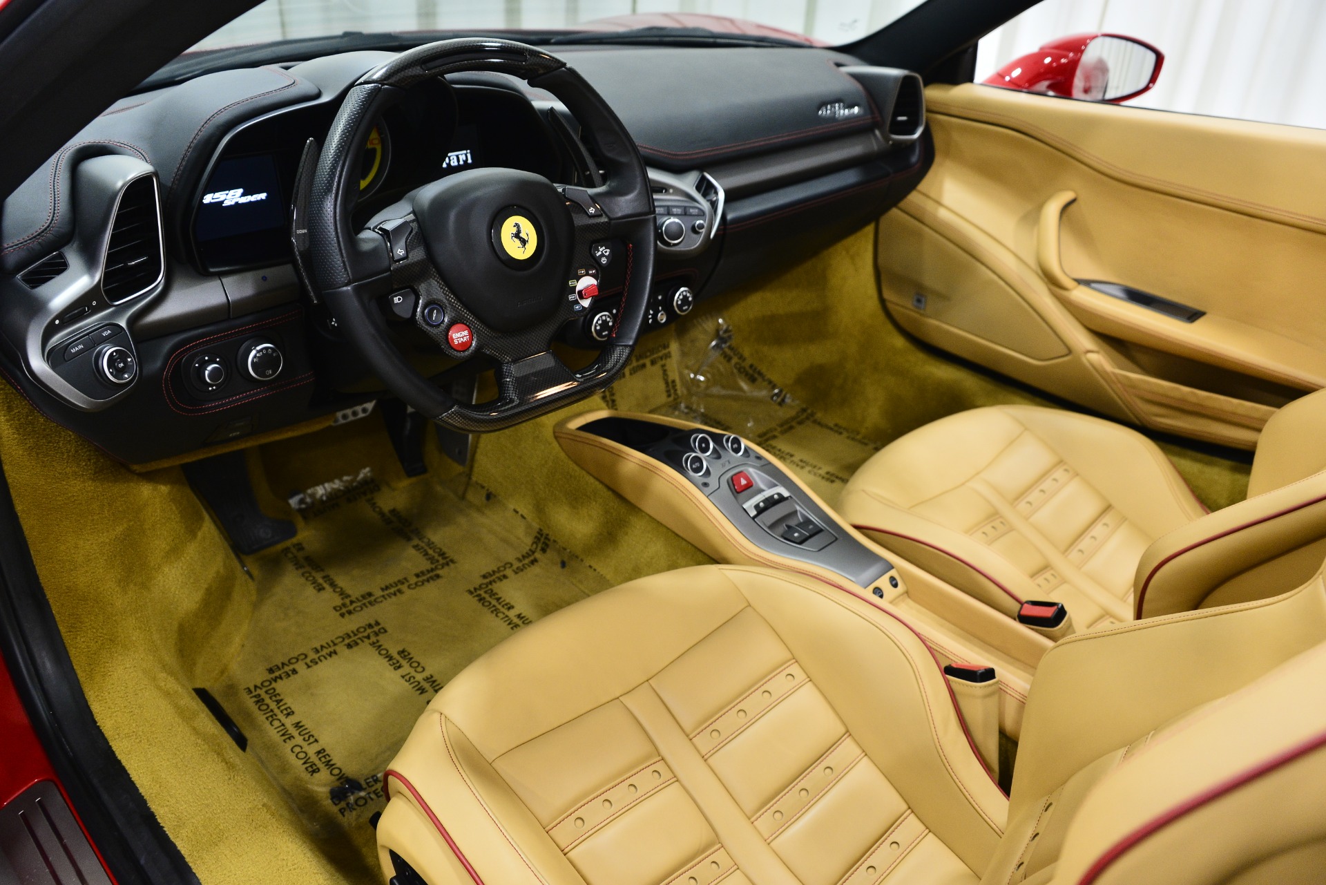 Ferrari 458 Spider 2014 Interior Used 2014 Ferrari 458 Spider Dct