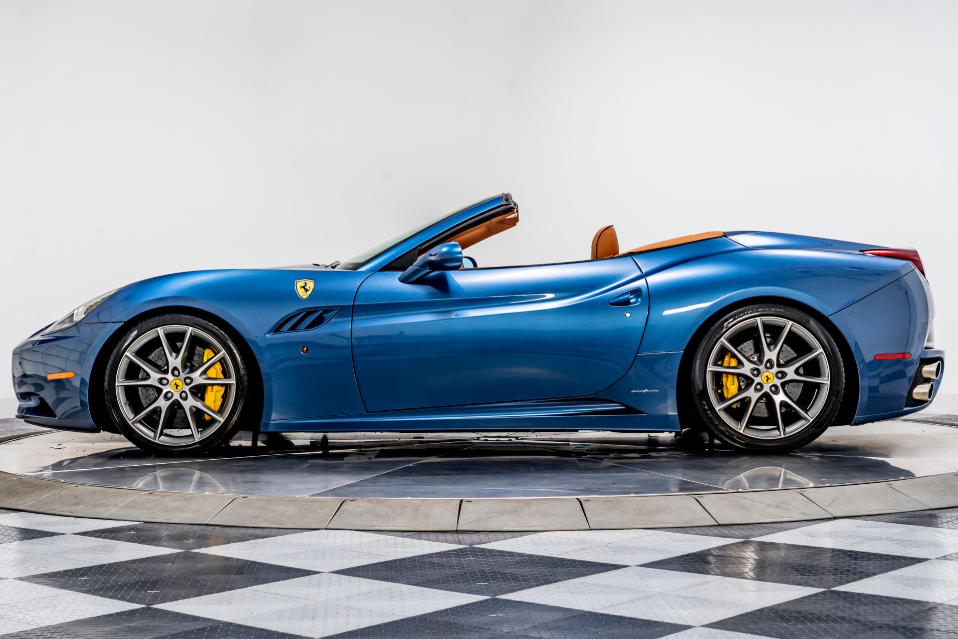Ferrari California Blue Convertible